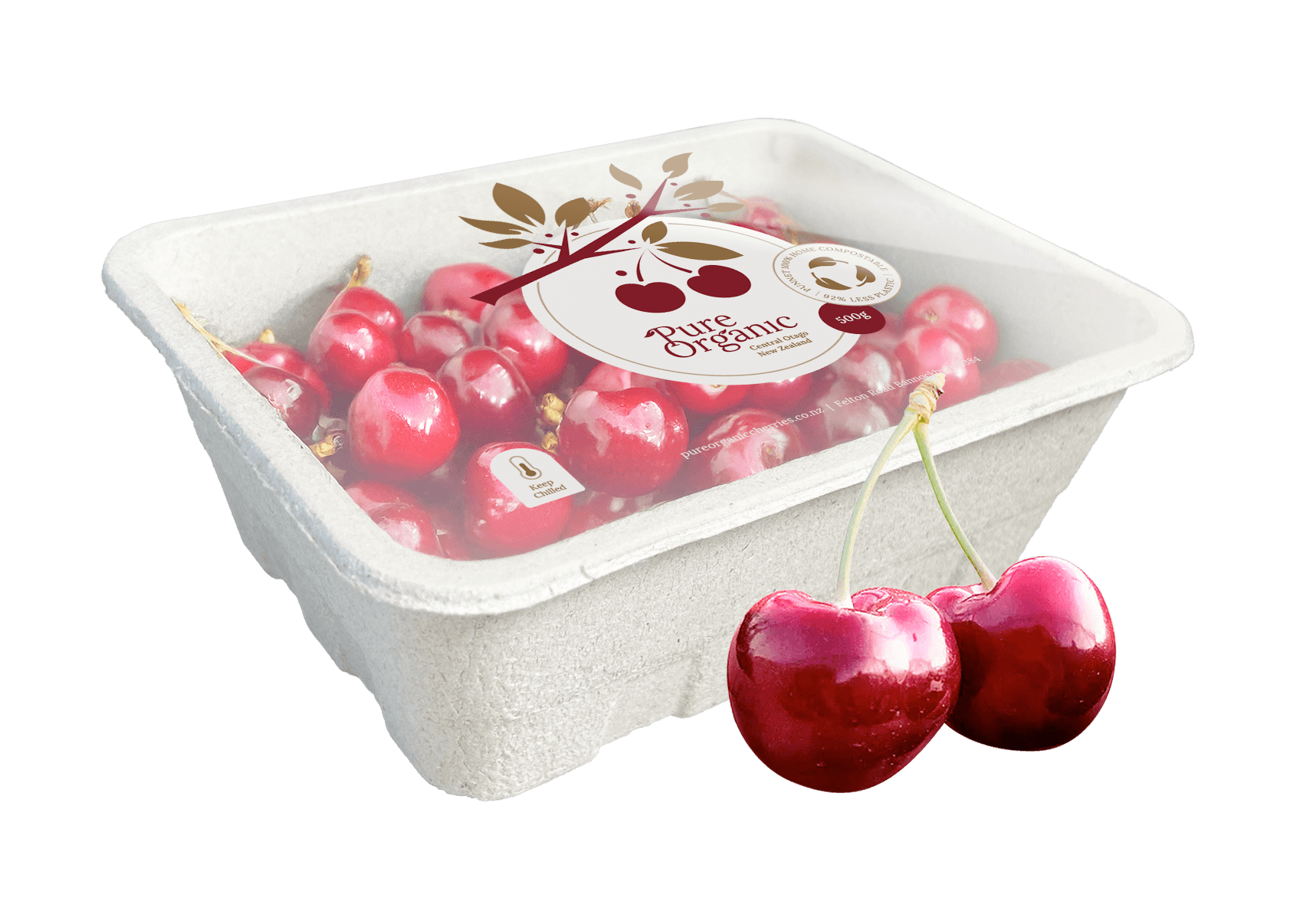 Buy Fresh Organic Red Cherries | Pure Organic Cherries
